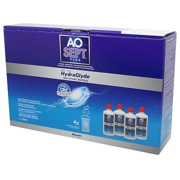 ALCON AOSept Plus HydraGlyde, 4x 360ml ab CHF 48.30 bei Toppreise.ch