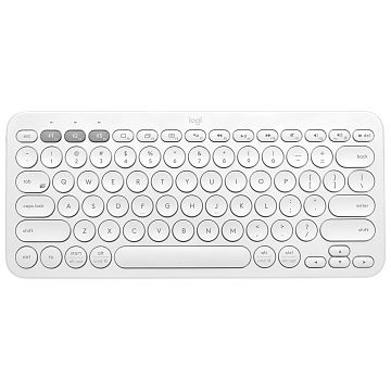 LOGITECH Bluetooth Multi-Device Keyboard K380, Swiss layout, White (920 ...