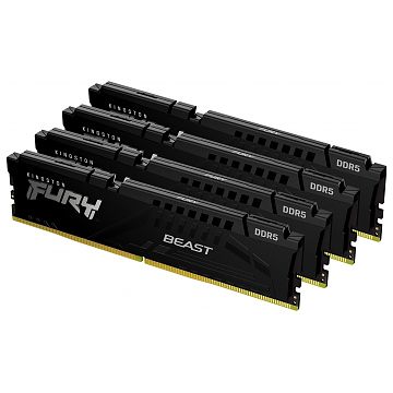 KINGSTON FURY Beast Kit, DDR5-5600, 128GB, CL40, Schwarz (KF556C40BBK4 ...