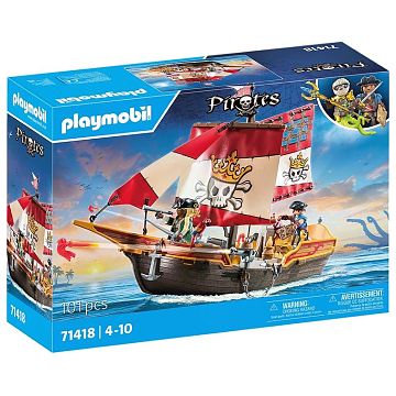 PLAYMOBIL Small Pirate Ship (71418) à partir de CHF 37.59 sur Toppreise.ch
