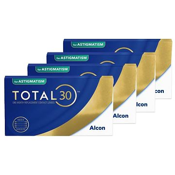 ALCON Total 30 for Astigmatism, 4x 6er Box ab CHF 274.90 bei Toppreise.ch