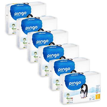 PINGO Mini 2 Disposable Diapers, Size 2 (3-6 kg), Pack of 252 à partir ...