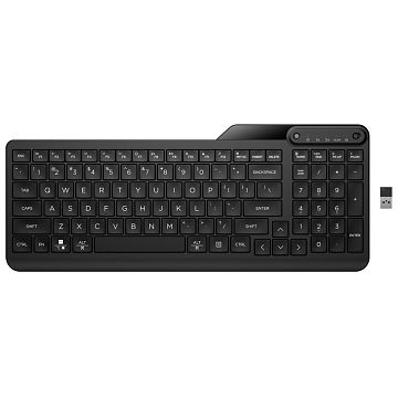 HP 475 Dual-Mode Wireless Keyboard, Schweizer Layout, Schwarz (7N7B9AA#UUZ)