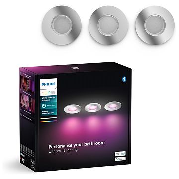 PHILIPS Hue White & Color Ambiance - Xamento Recessed Spotlight 3-Spot ...