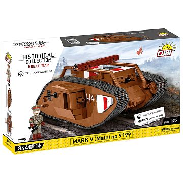 COBI Great War Historical Collection: Mark V (Male) no 9199 (COBI-2995 ...