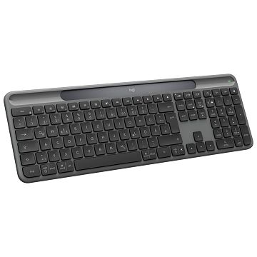 LOGITECH Signature Slim Solar+ Wireless Keyboard K980, Swiss layout ...