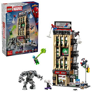 LEGO Marvel - Spider-Man vs. Mysterio: The Daily Bugle (76342) à partir ...