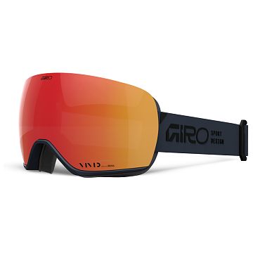 GIRO Article II Vivid Skibrille, Indigo Stacked + Vivid Ember ab CHF ...