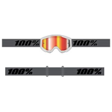100% Strata 2 Goggle, Grey + Mirror Red ab CHF 42.00 bei Toppreise.ch