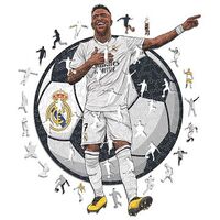 Real Madrid CF: Vinicius Jr. - 150 pieces (Iconic Puzzles) à partir de ...