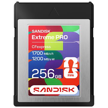 SANDISK Extreme Pro CFexpress 2.0 Typ B, FIFA 2026 Edition, 256GB ...